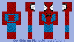Spider-Man Minecraft Skin