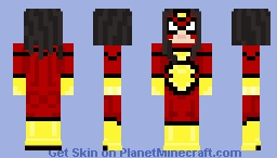 Spider Woman Classic Minecraft Skin