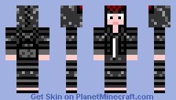 Halloween spider costume Minecraft Skin