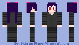Spider girl Minecraft Skin