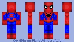 Spider-Man Minecraft Skin
