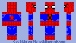 spiderman!! Minecraft Skin