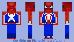 Spider-Man Advanced Suit Minecraft Skin