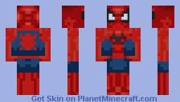 Spider-Man (UPDATED) Minecraft Skin