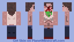 spitter from L4D2 Minecraft Skin