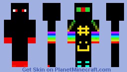 split personality Minecraft Skin