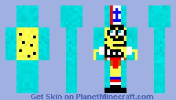 Sponge Bob Minecraft Skin
