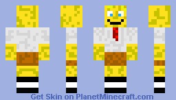 Spongebob Minecraft Skin