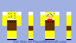 Spongebob Minecraft Skin