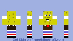 Spongebob Squarepants Minecraft Skin