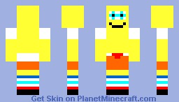sponge bob Minecraft Skin