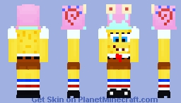 SpongeBob & Gary Minecraft Skin