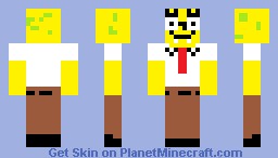 Spongebob Squarepants...sorta Minecraft Skin