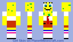 Sponge bob Minecraft Skin