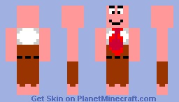 Patrick Spongebob Version Minecraft Skin