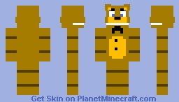 *Old* Spring Freddy Minecraft Skin
