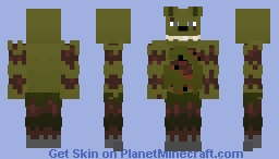 Springtrap Minecraft Skin