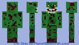 Springtrap (with/without suit) Minecraft Skin