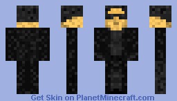 Spy Agent X Minecraft Skin