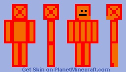 Square Human Minecraft Skin