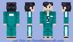 Player No. 456 (Squid Game Web series) Minecraft Skin