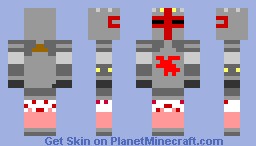 Squire from dungeon defenders Minecraft Skin