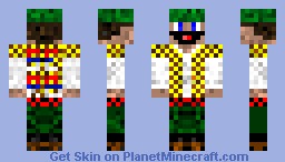 Serbian Man Minecraft Skin