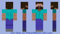 Bearded Minecraft Man Minecraft Skin