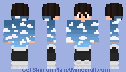 Cloudy Minecraft Skin