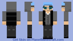 Subway Surfers: The Movie 1 - Jake (Dark) Minecraft Skin