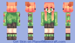 Hannah's St Patricks Day Skin Minecraft Skin