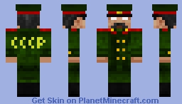 Stalin(SSSR).(Herobrine). Minecraft Skin