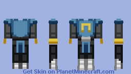 Starbound Protectorate Set Base Minecraft Skin