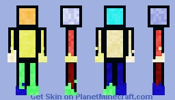 Starnge Minecraft Skin