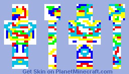 Static Man/Woman Minecraft Skin
