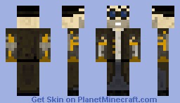 Nikola Tesla Minecraft Skin