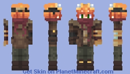 Steam-punk explorer Minecraft Skin