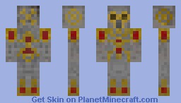 steam punk suit /w red gems Minecraft Skin