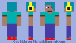 Robot Steve Minecraft Skin
