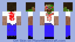 Infected Posh Steve Minecraft Skin