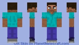 Steve Remake Minecraft Skin