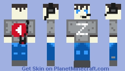 Camera Man Minecraft Skin