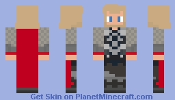 MCU: Thor (Ceremonial Suit) Minecraft Skin