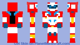 miniforce super dino power megladon shark sammy Minecraft Skin