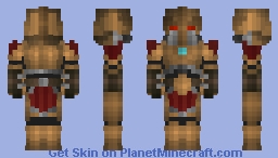 Custodian 40K Minecraft Skin