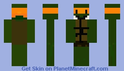 TMNT MIKEY Minecraft Skin