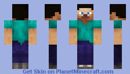 Steve HD Minecraft Skin
