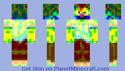 Steve Map Minecraft Skin