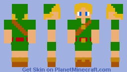 Child Link | The Legend of Zelda: Ocarina of Time Minecraft Skin