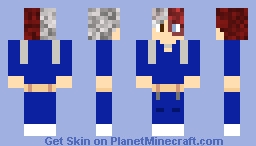 Todoroki Minecraft Skin